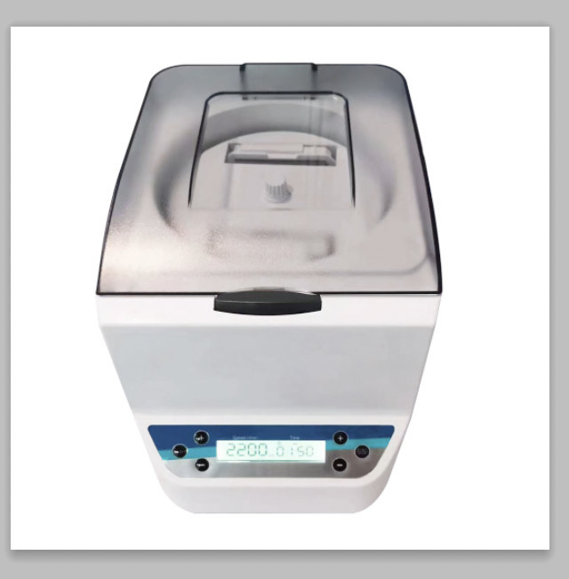 PCR Lab Centrifuge with Lid Open Auto Stop & Short Run Function for 2 ...